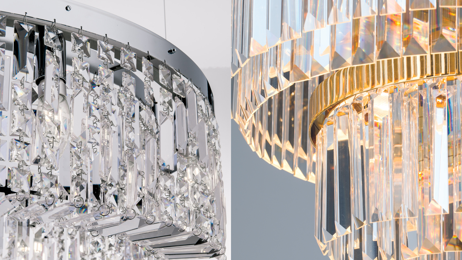 Crystal luminaires by ORION - stylish eye-catcher in 1A quality